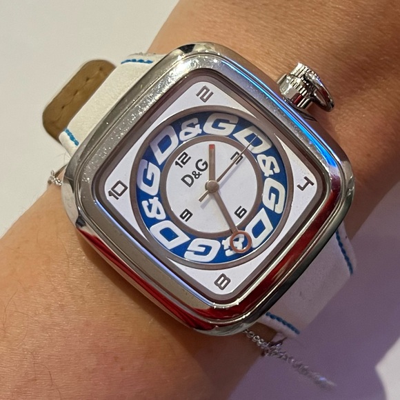 Dolce & Gabbana | Accessories | Dolce Gabbana Dg Cherokee White Blue ...